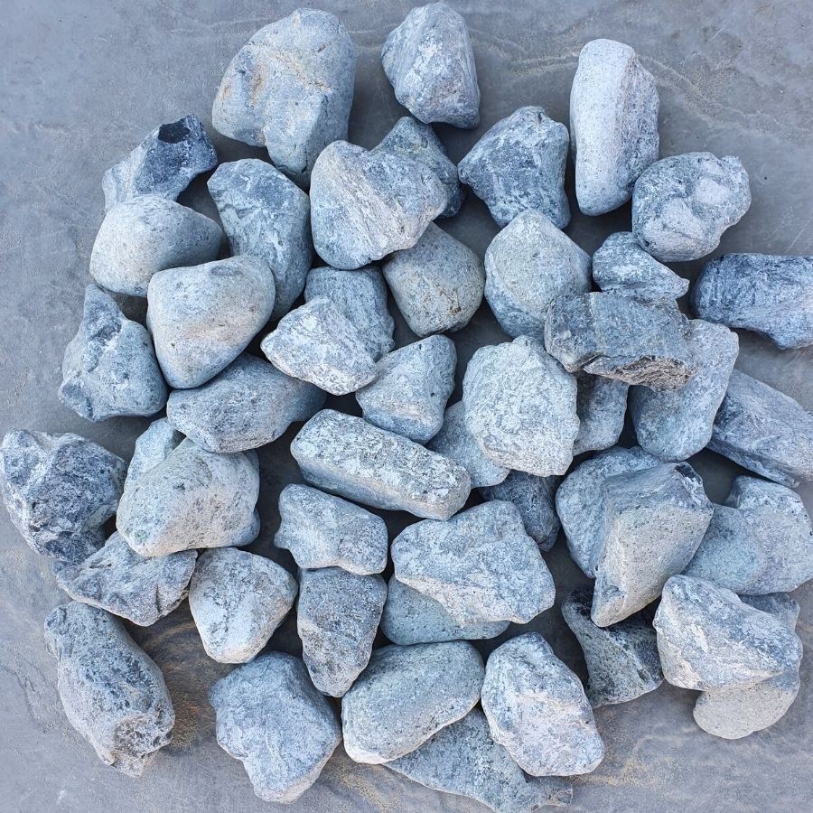 Zebra / Dolomite Pebbles - Small (18kg bag) - Pebbles and Pots