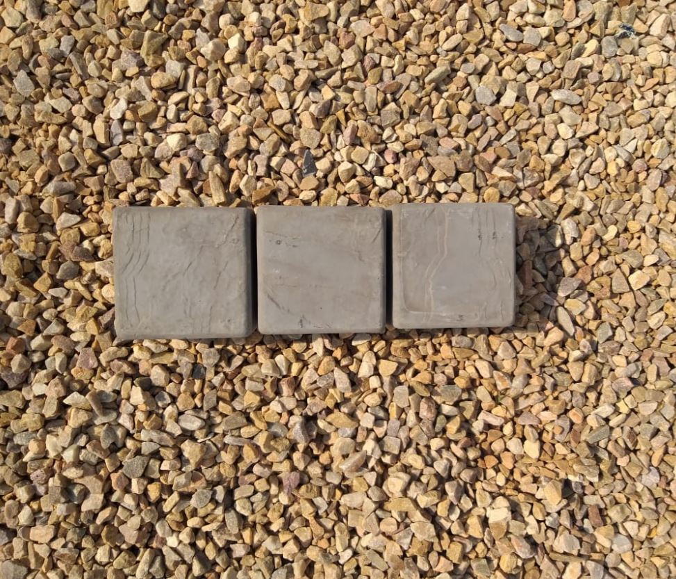 Grey Cobble Stone - 100 x 100mm - Pebbles and Pots